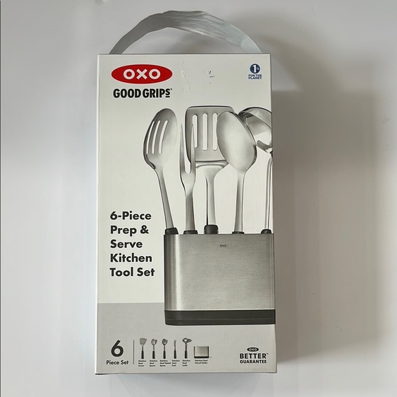Oxo | Kitchen | Oxo Good Grips Silver Kitchen Tool Set | Poshmark